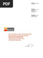 ASTM A653 Galvanizado | PDF | Compuestos químicos | Ciencias fisicas