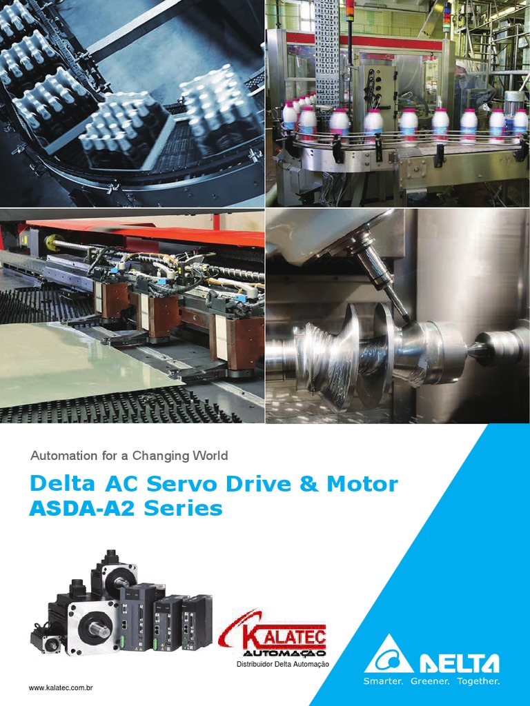 Catalogo Servo Motor Delta ASD A2 ASDA A2 | PDF | Automation | Servomechanism