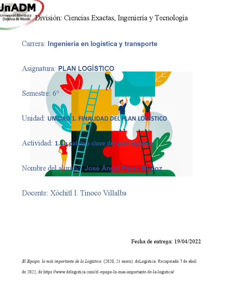 LPLG U1 A1 Jopm | PDF | Logística | Economias