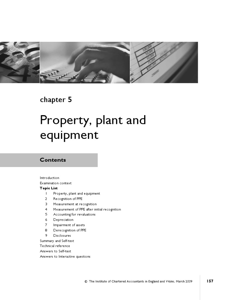 Chapter 5 PPE | PDF | Depreciation | Fair Value