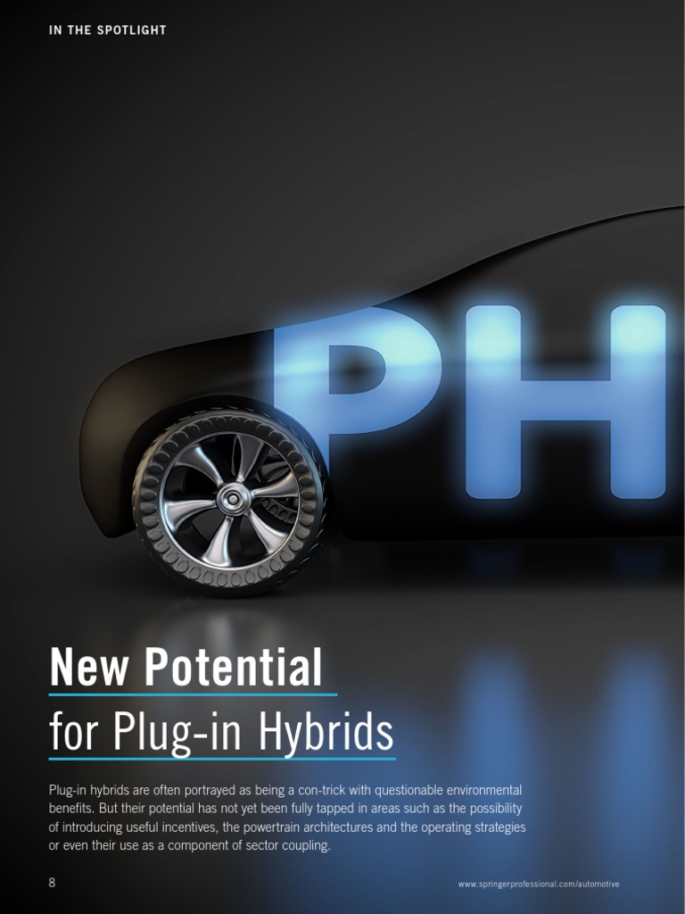New Potential: For Plug-In Hybrids | PDF | Plug In Hybrid | Hybrid Vehicle