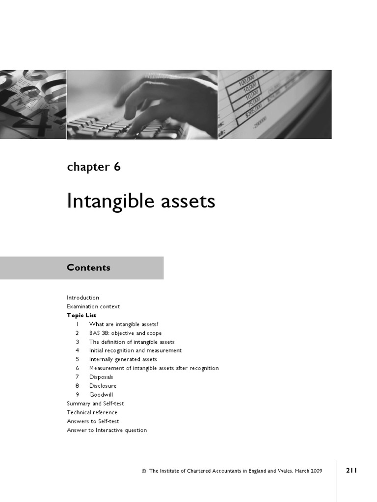 Chapter 6 Intangible Assets | PDF | Goodwill (Accounting) | Intangible ...