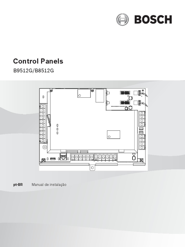 B9512G B8512G Installation Manual PTBR 18617899915 | PDF | Relâmpago ...