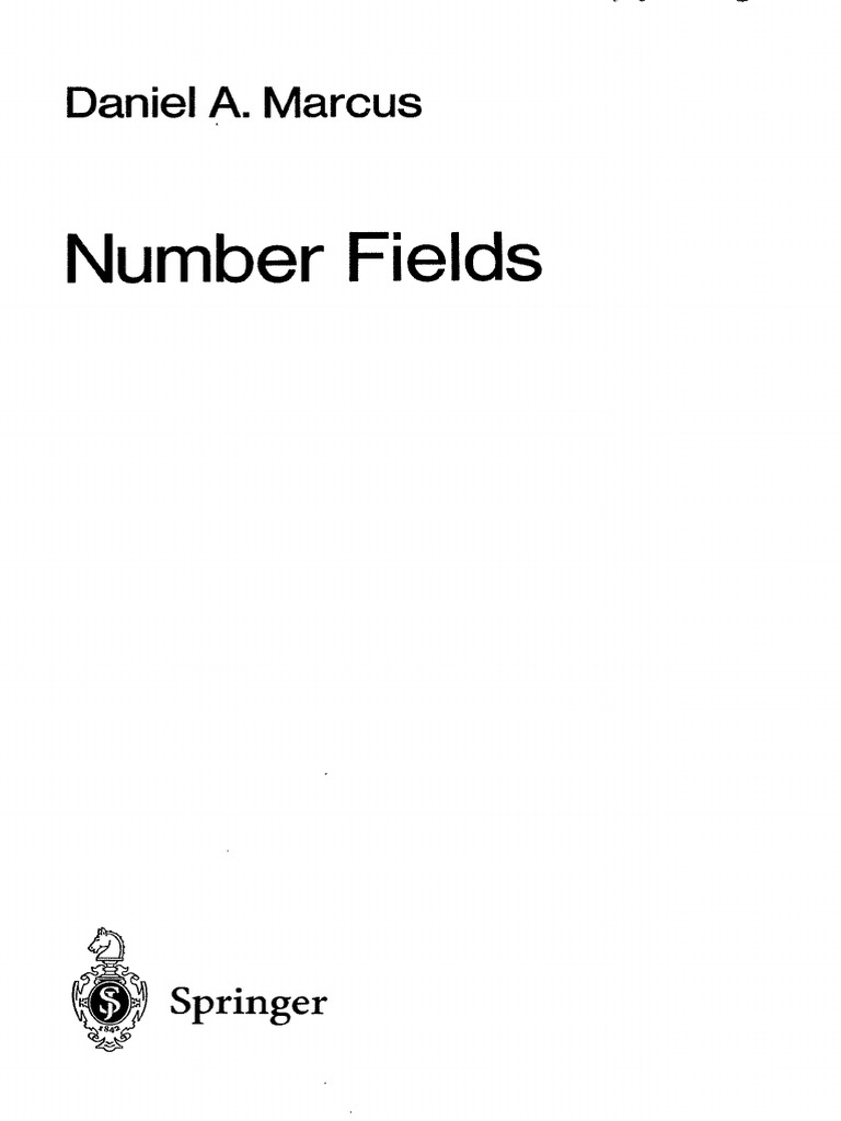 Marcus Number Fields | PDF