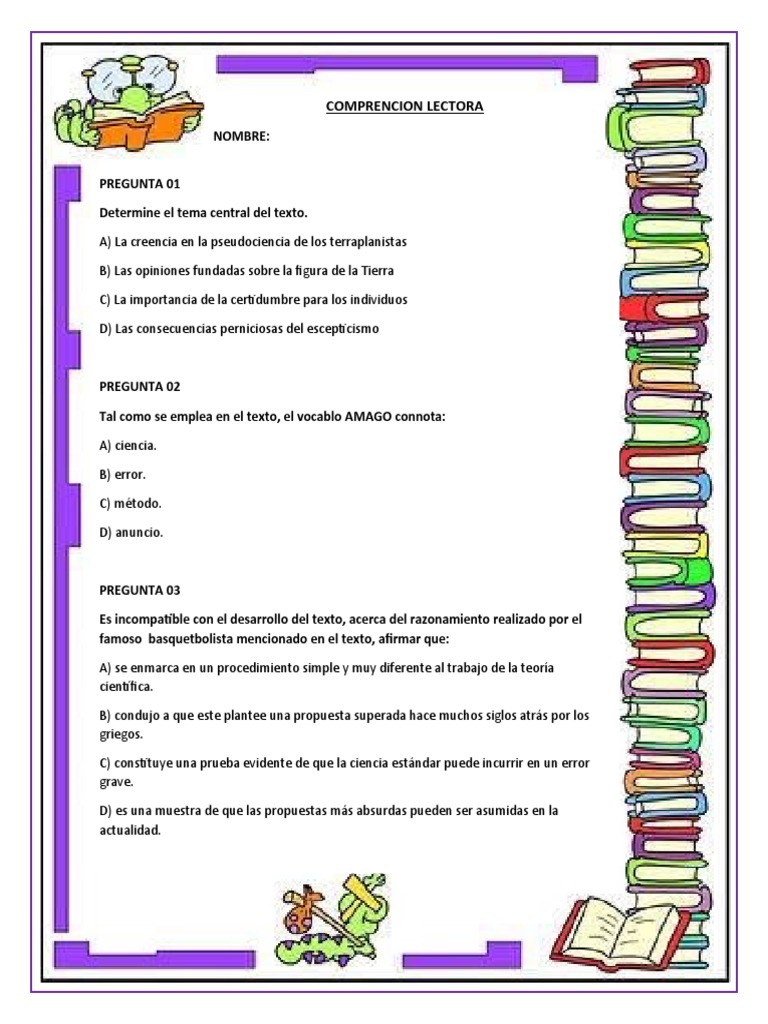 Comprensión Lectora y Alzheimer | PDF | Escepticismo | Ciencia cognitiva