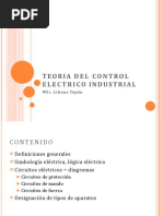 Diagrama Básico de Control y Fuerza de Un Motor ELÉCTRICO Trifásico | PDF | Relé | Red eléctrica
