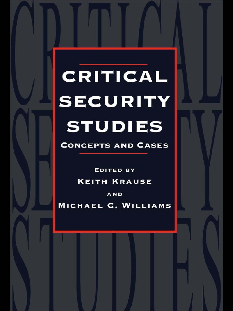 Critical Security Studies | PDF | International Relations | International Security