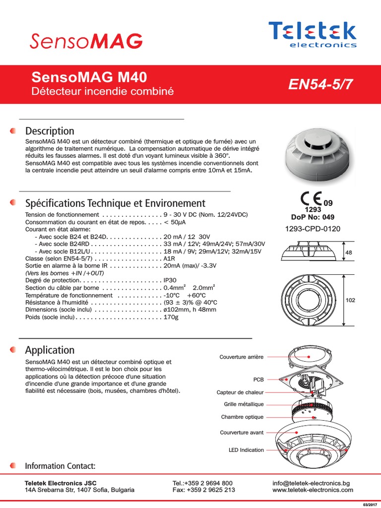 SensoMAG M40 | PDF