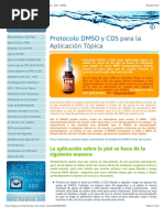 Protocolo Dmso | PDF | Inflamación | Dolor