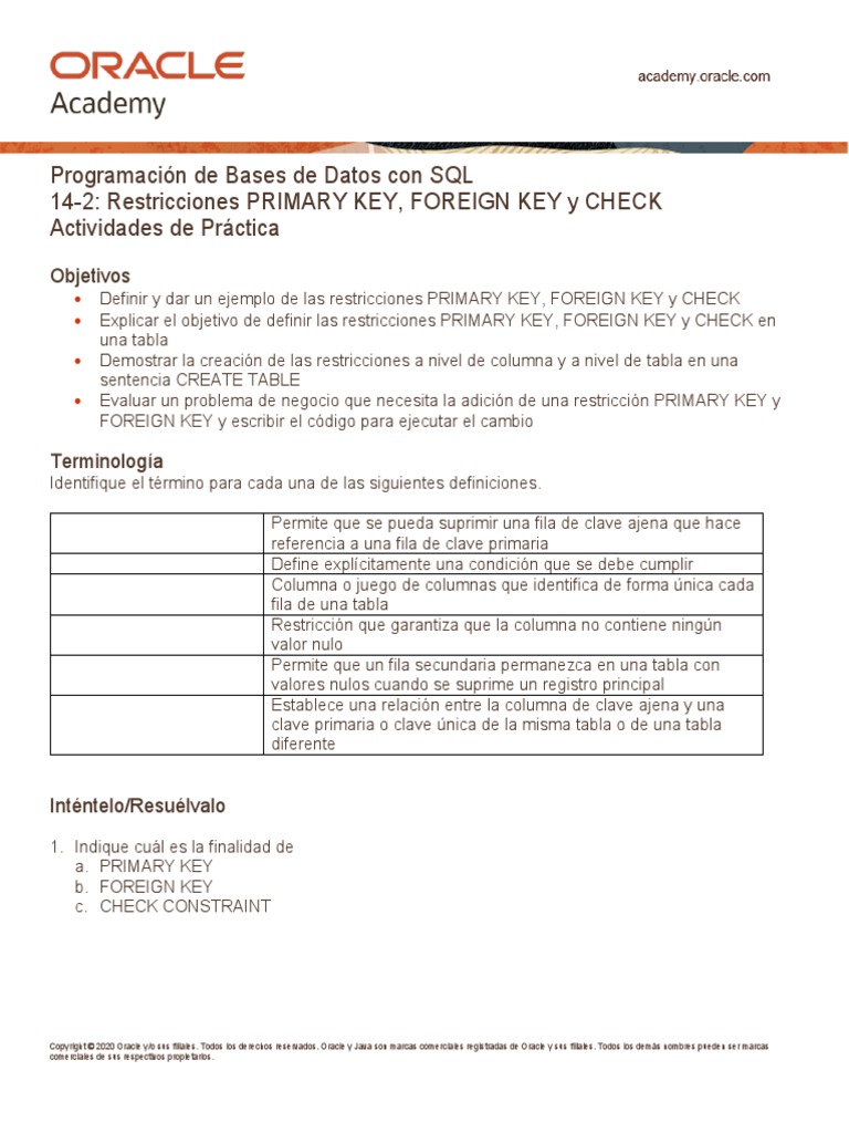 DP 14 2 Practice Esp | PDF | Informática | Programación de computadoras