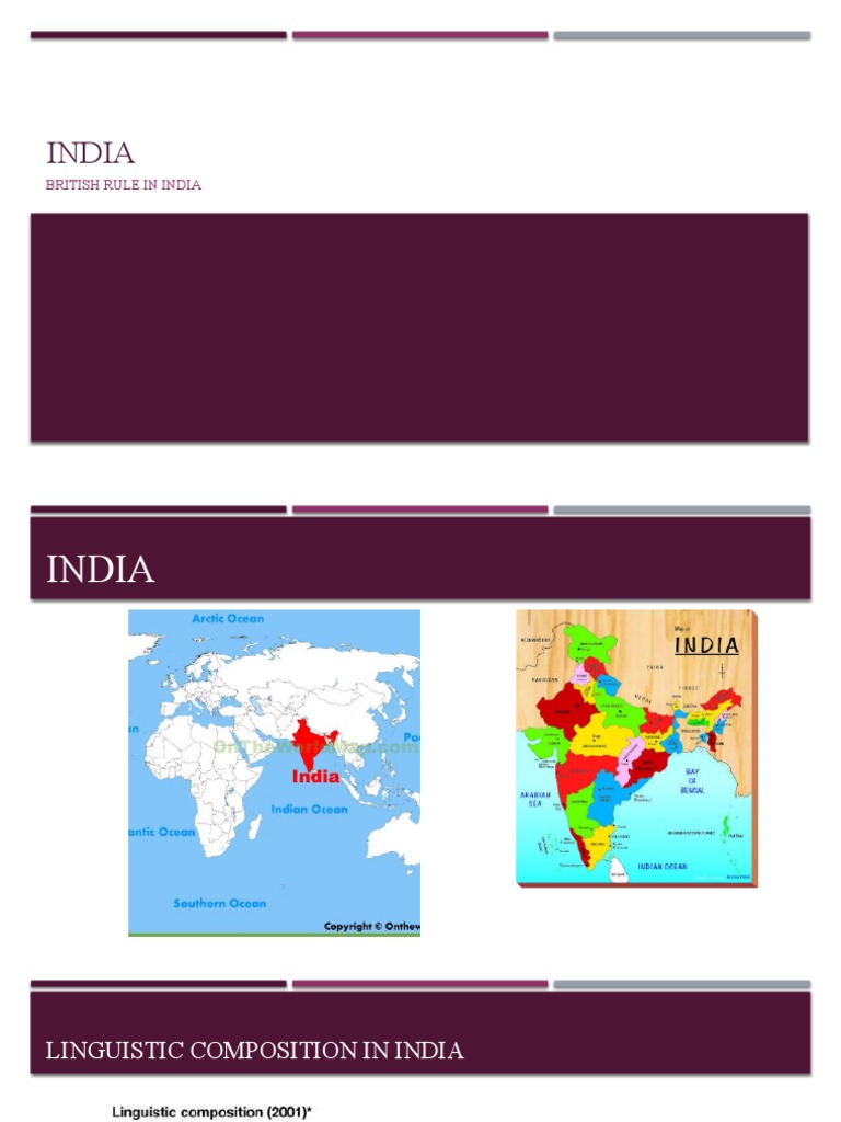 The British in India | PDF | British Raj | British Empire