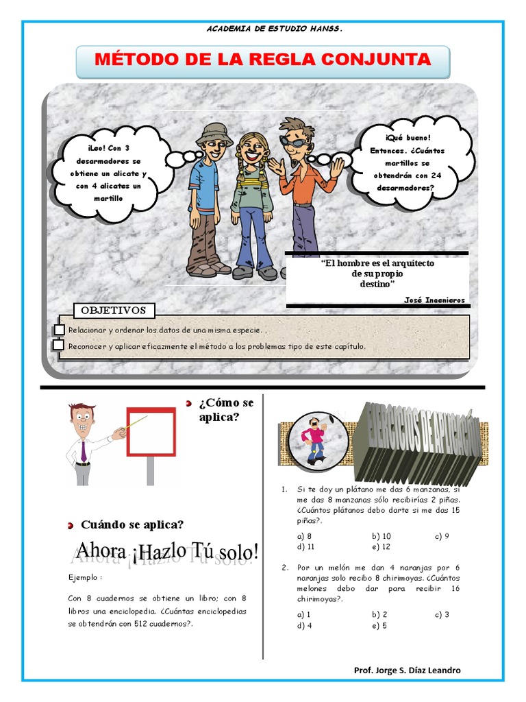 Regla Conjunta | PDF