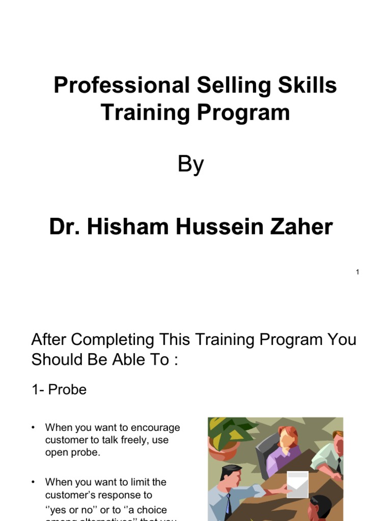 Selling Skills Training Guide | PDF | Career & Growth | Business
