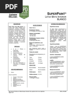 HojaTecnica-Excello Látex Weather Perfect | PDF | Pintar | Agua