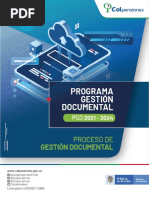Programa de Gestión Documental - RNEC | PDF | Gestión de registros | Planificación