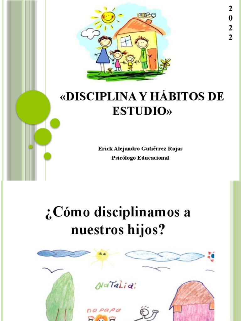 Disciplina y Habitos de Estudio | PDF | Disciplinas | Adultos