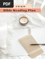 Professor Grant Horners Bible Reading System Bookmarks | PDF | Bible ...