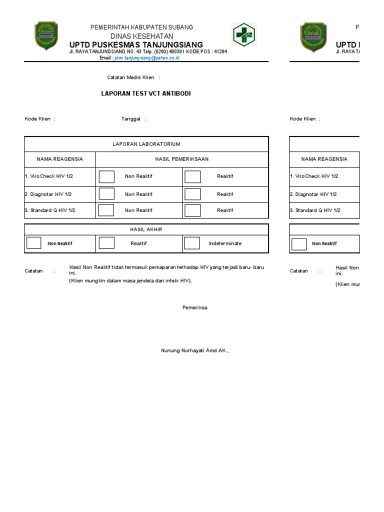 Lembar Hasil P Ims Dan Hivaids | PDF