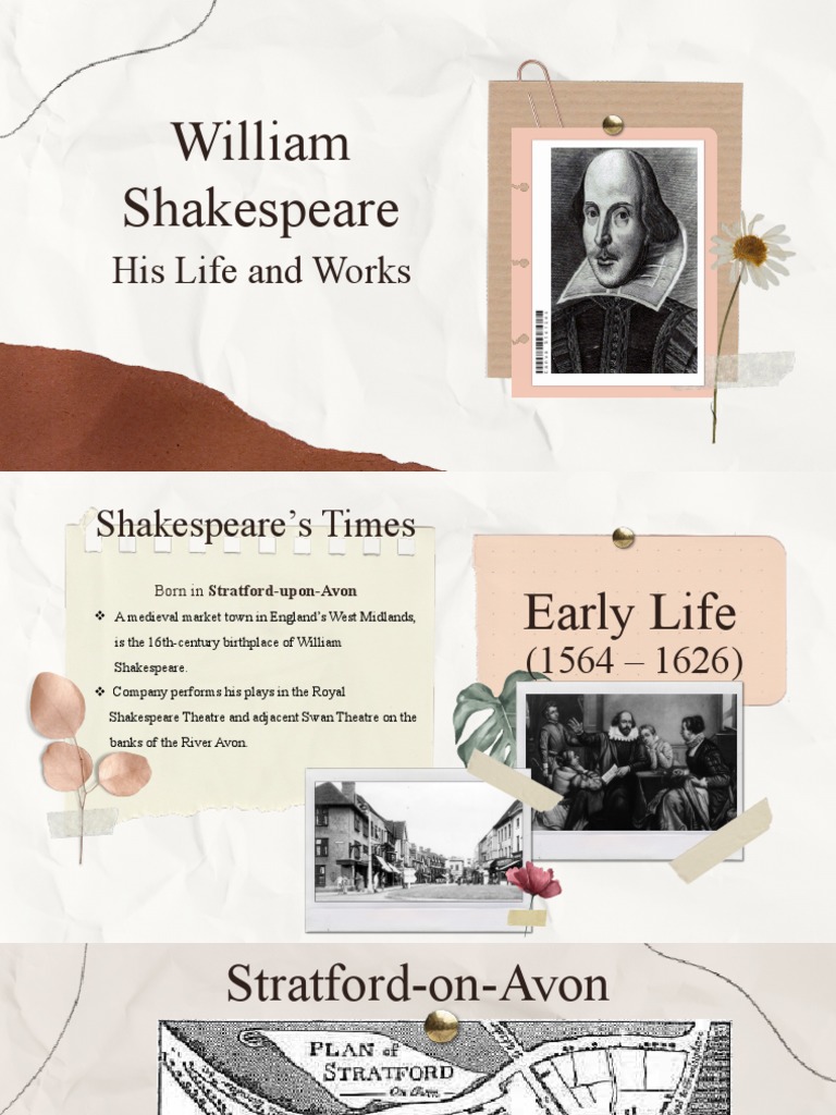 Lesson 3 - Shakespeare's Life and Works | PDF | William Shakespeare