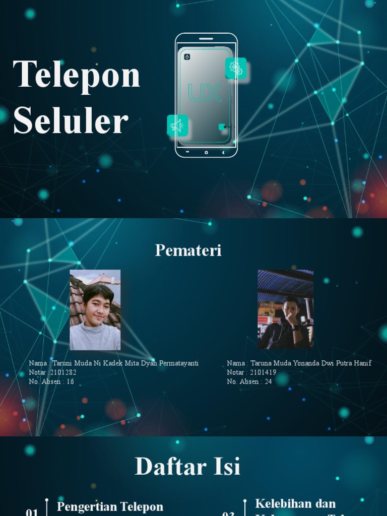 SEJARAH TELEPON SELULER PERTEMUAN 11 FIX Pebaikan | PDF