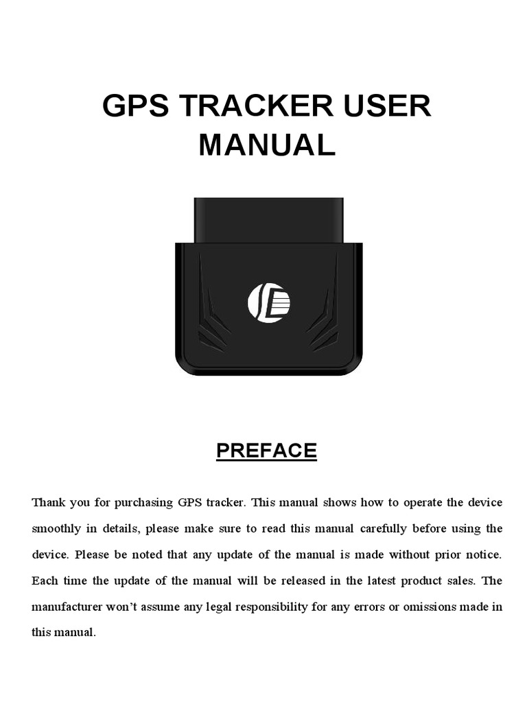Gps Tracker User Manual: Preface | PDF | Mobile App | Global ...