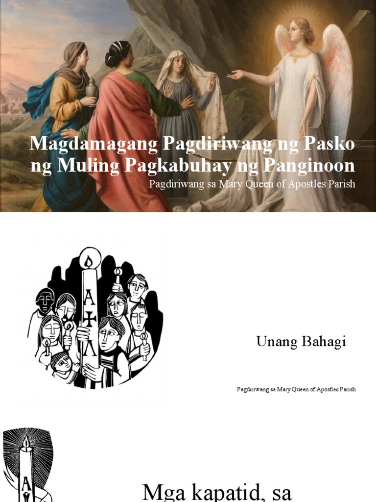 Magdamagang Pagdiriwang NG Pasko NG Muling Pagkabuhay | PDF