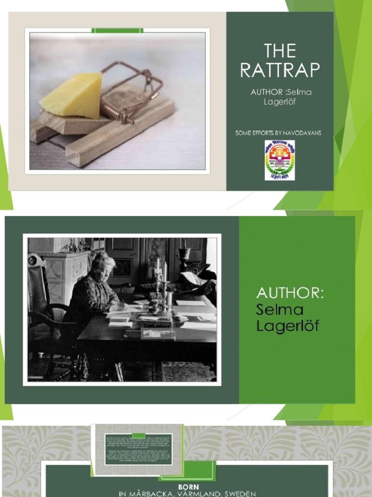 12th Class The Rattrap Summary PPT Downloaded | PDF