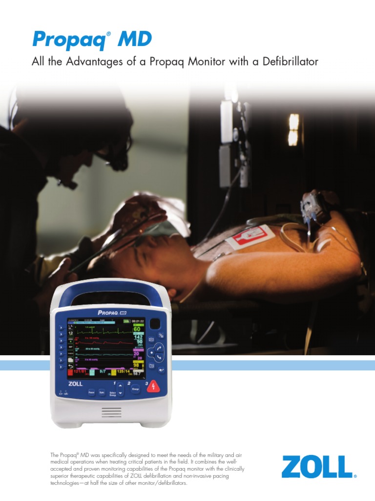Propaq MD Spec Brochure | PDF | Blood Pressure | Heart Rate