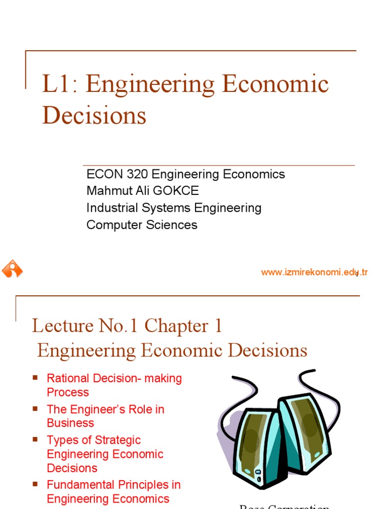 Engineering Economic Decision-Making Guide | PDF | Engineering | Investing