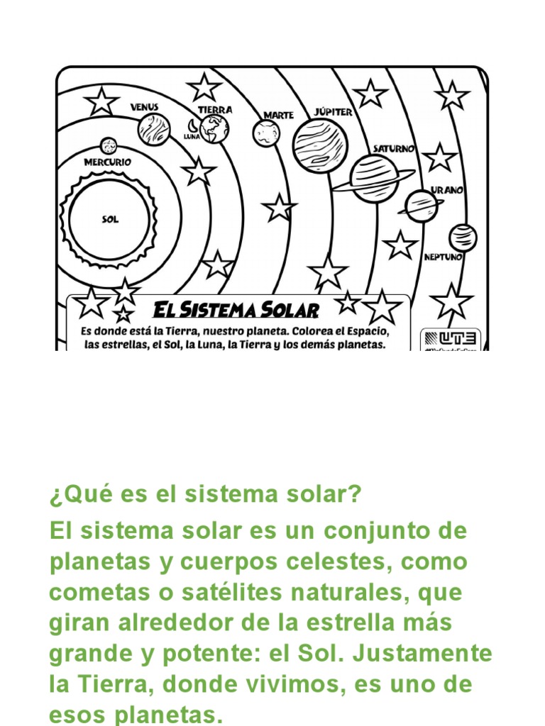 Introducción al Sistema Solar | PDF | Ciencias sociales | Ciencia y ...