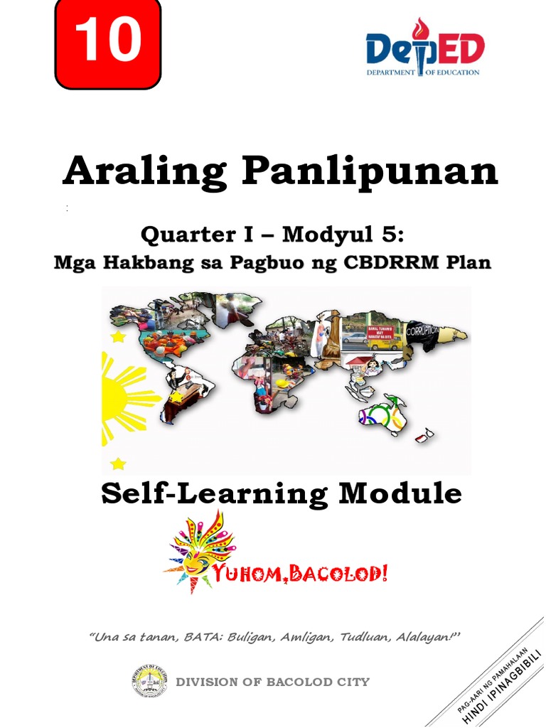 Araling Panlipunan: Self-Learning Module | PDF | Emergency Evacuation ...