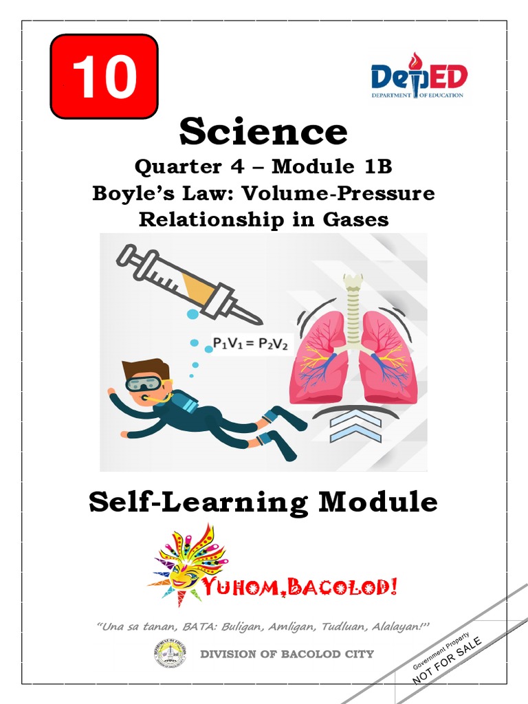 Science: Self-Learning Module | PDF | Gases | Pressure