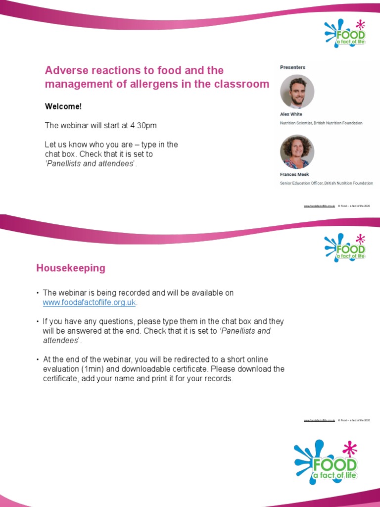 Adverse Reactions To Food | PDF | Food Intolerance | Food Allergy