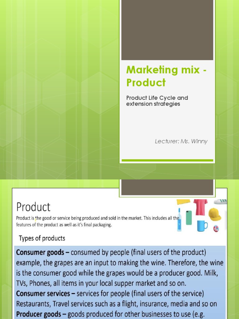Marketing Mix - Product | PDF | Business