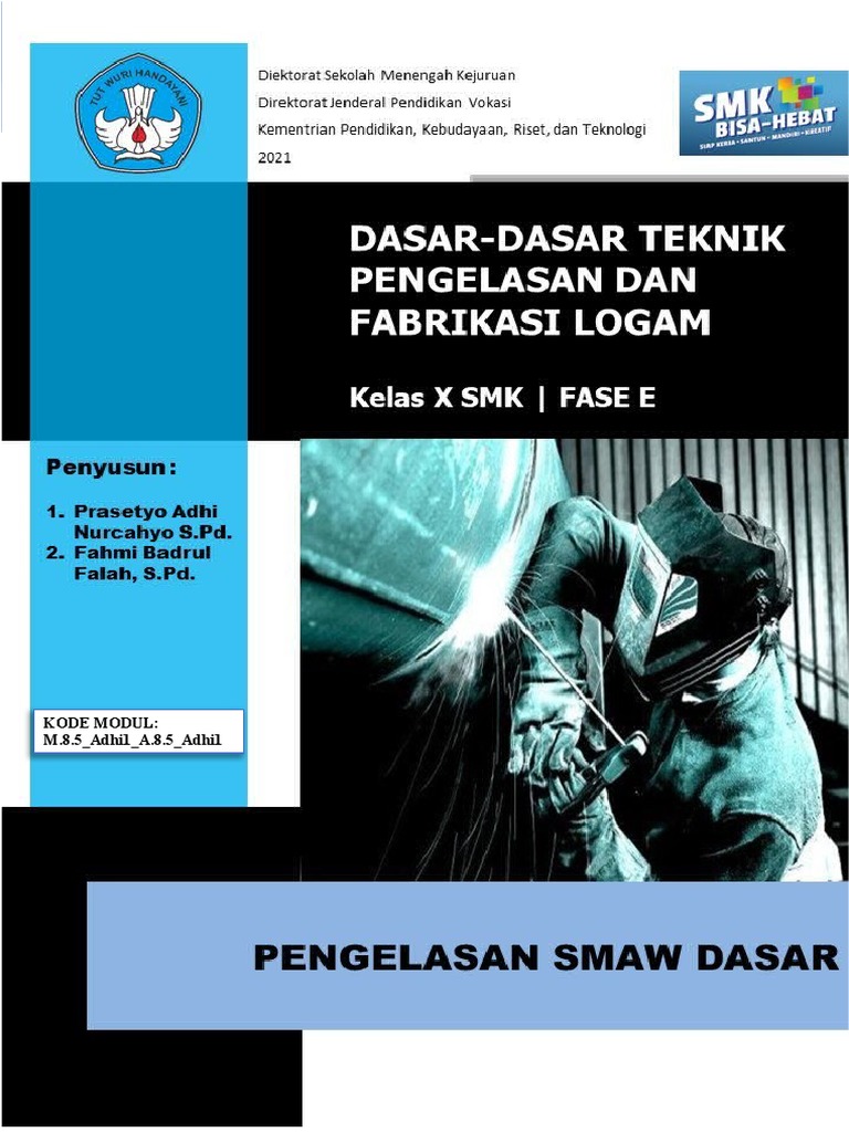 Pengelasan SMAW Dasar SMK | PDF | Seni