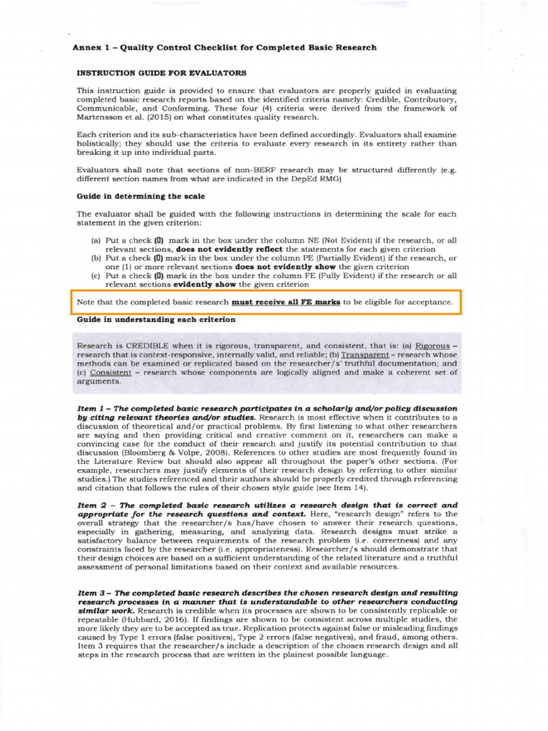 QCC Guide For Basic Research | PDF | Falsifiability | Quantitative Research