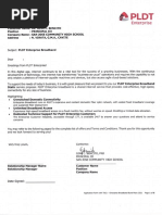 PLDT Subscription Certificate | PDF | Subscription Business Model | Pay ...