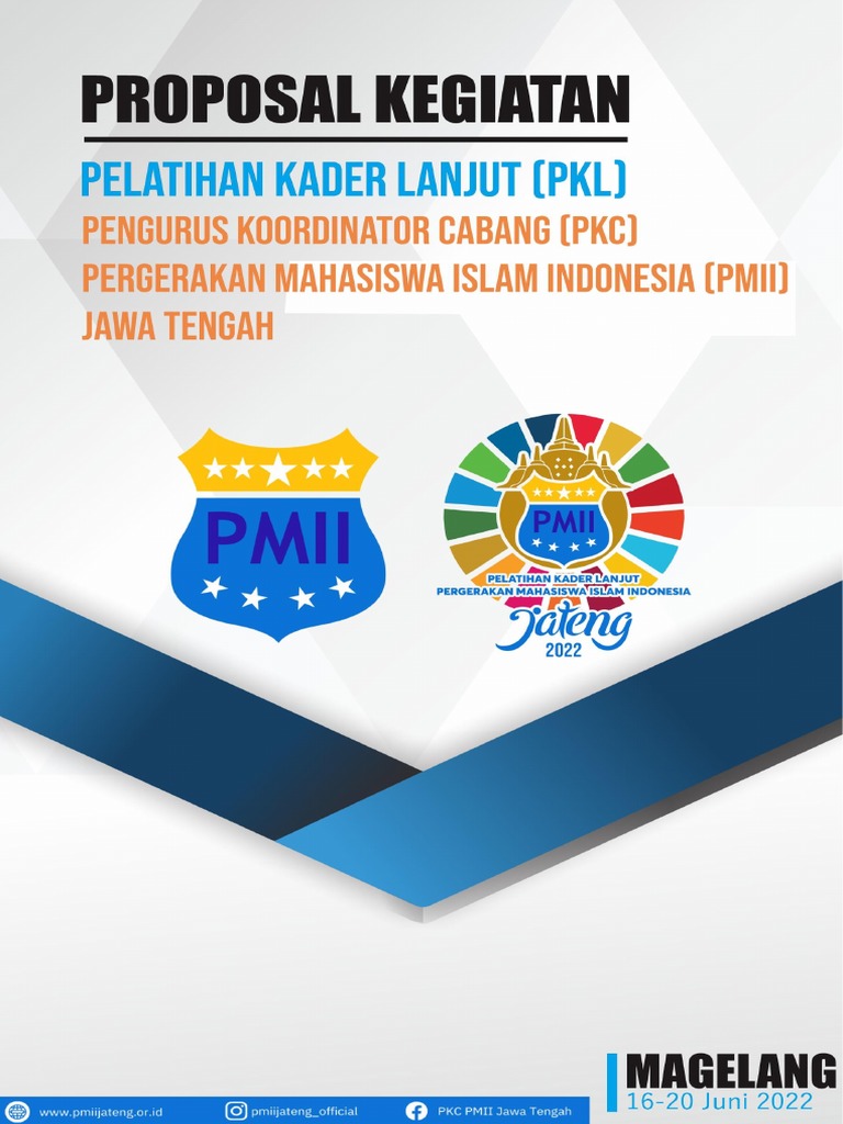Proposal PKL PMII Jateng Juni 2022 | PDF | Karier & Perkembangan