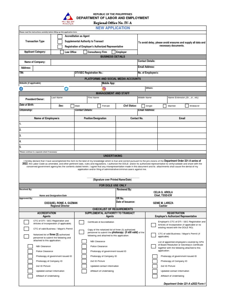 Reporting and Monitoring Forms DO 221-A | PDF | Employment | Identity ...