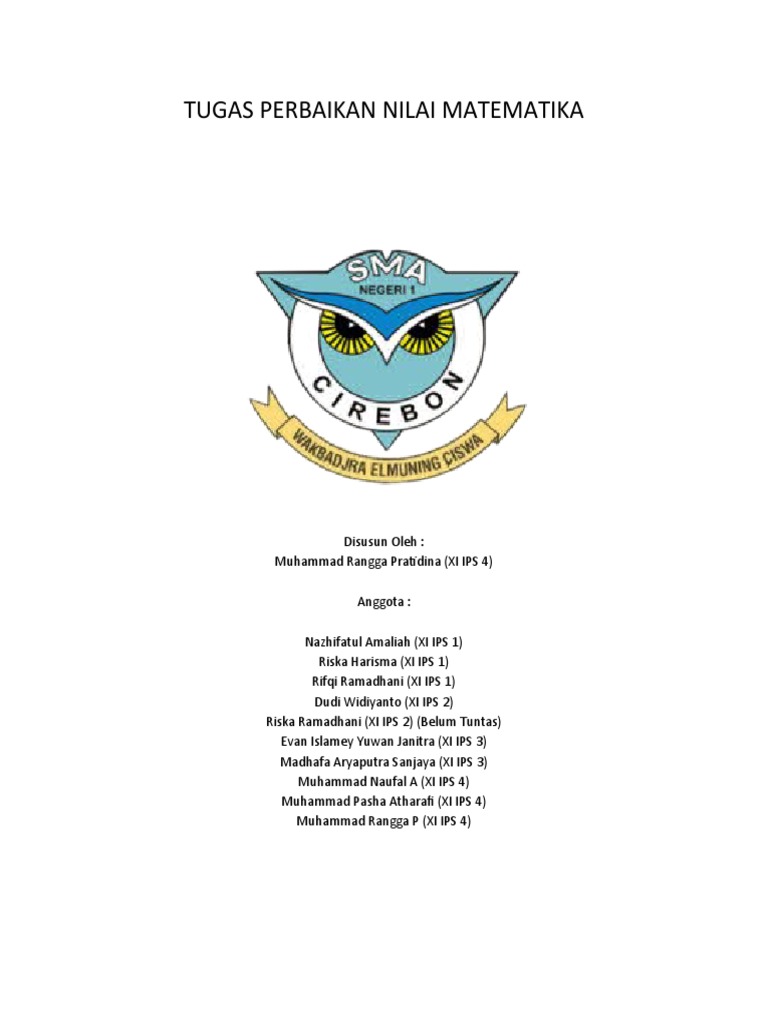 Perbaikan Nilai MTK (Kelompok 8) | PDF