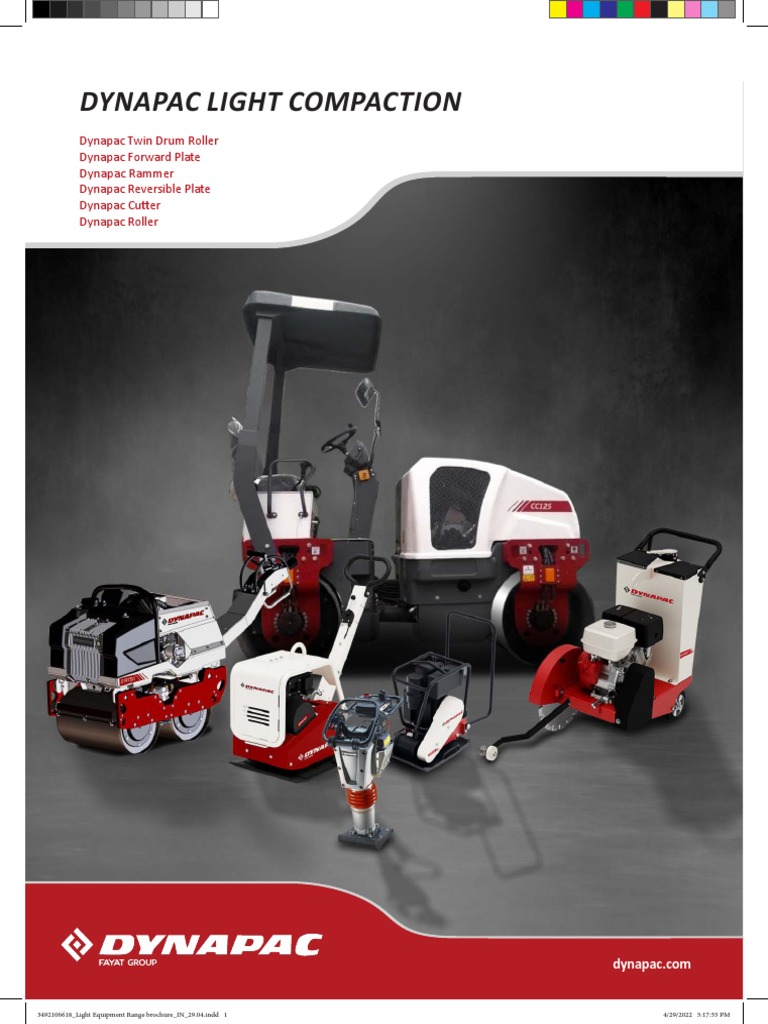 Dynapac_Light Equipment Range brochure_IN_29.04 | PDF | Diesel Engine ...