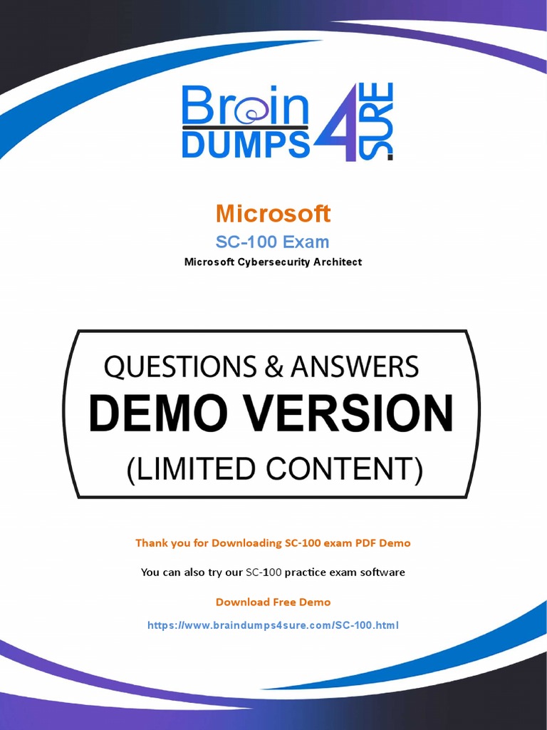 Microsoft: SC-100 Exam | PDF | Microsoft Azure | Test (Assessment)