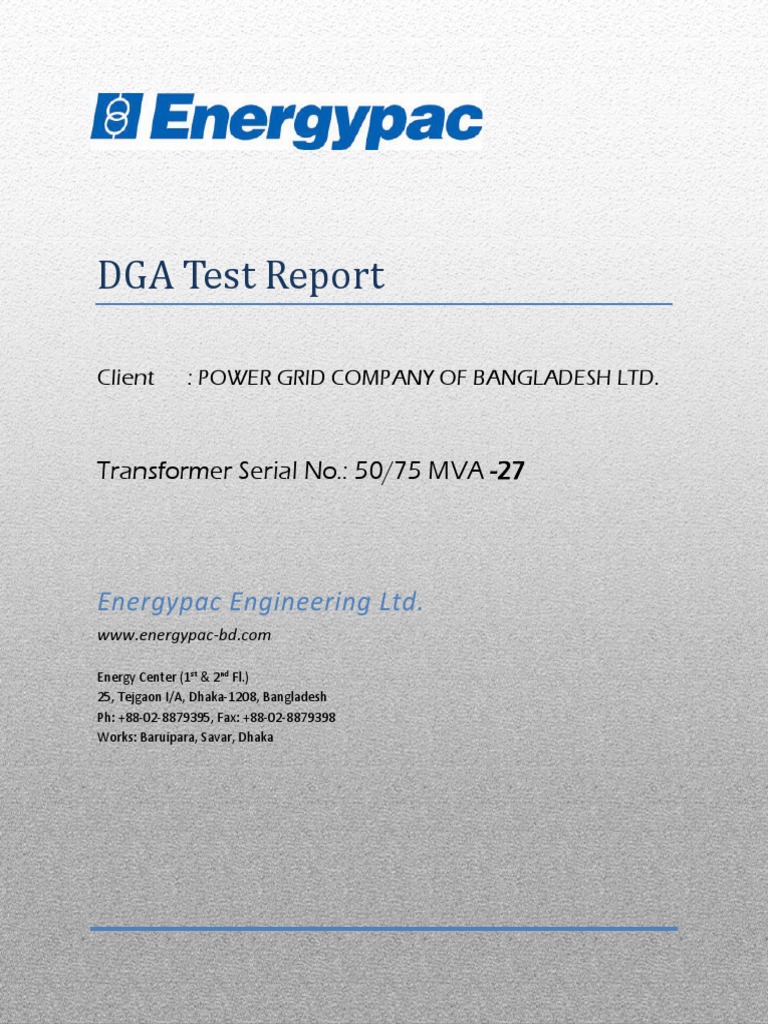 Transformer Oil DGA | PDF | Carbon Dioxide | Carbon