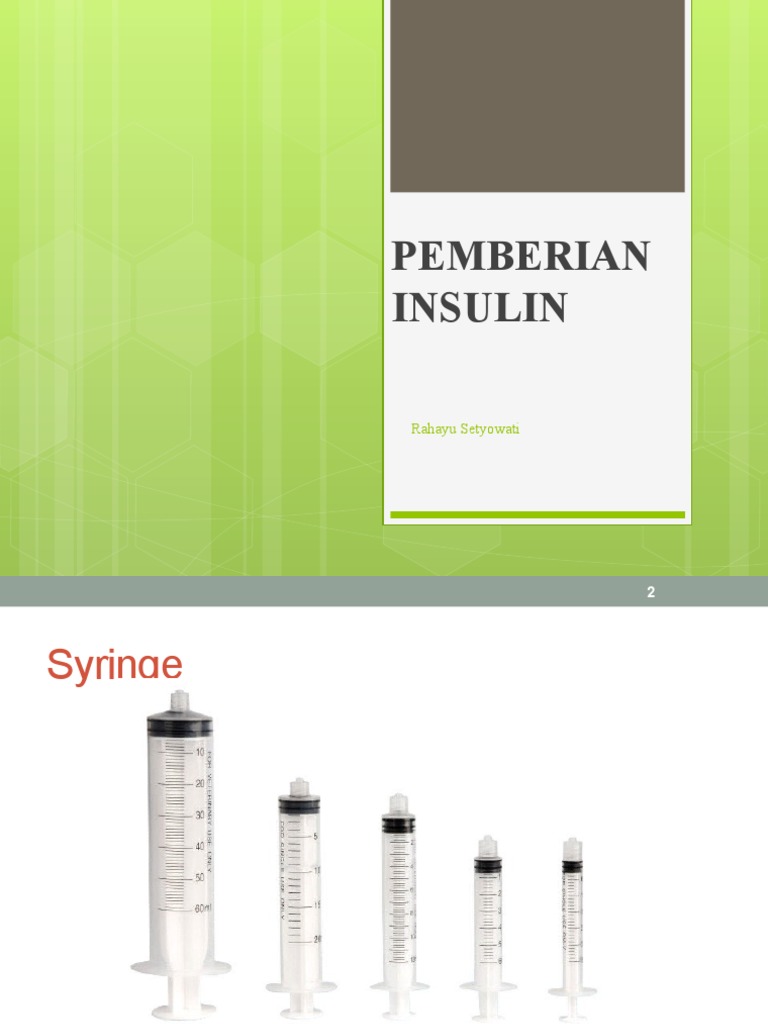 Pemberian Insulin | PDF