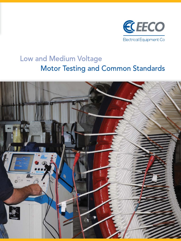 Standards and Safety Guidelines for Testing Low and Medium Voltage ...