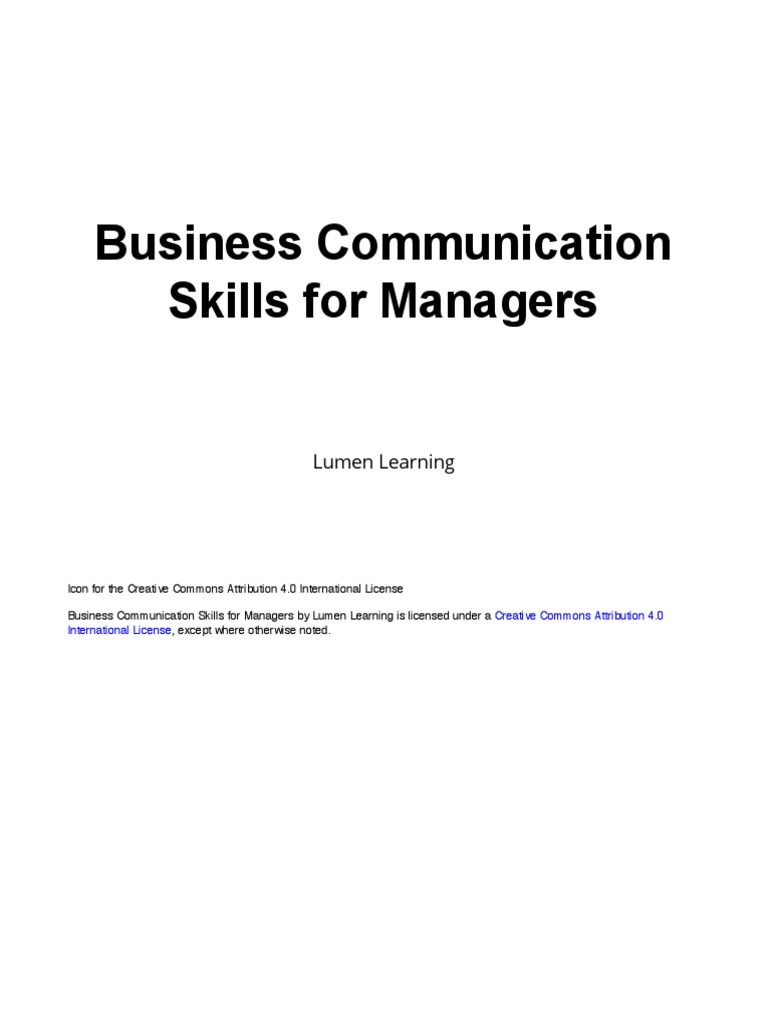 BusinessCommunication 7-23-19 | PDF | Communication | Mass Media