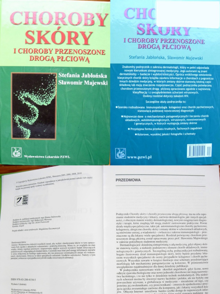 Jabłońska S, Majewski S - Choroby Skóry I Choroby Przenoszone Drogą Płciową | PDF