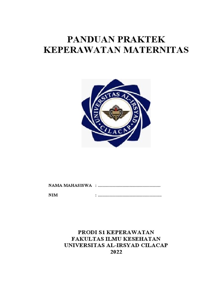 Buku Panduan Praktek Maternitas S1 Kep Tingkat 2 Tahun 2022 | PDF
