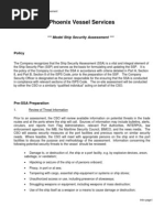 Ship Security Plan Checklist | PDF | Business