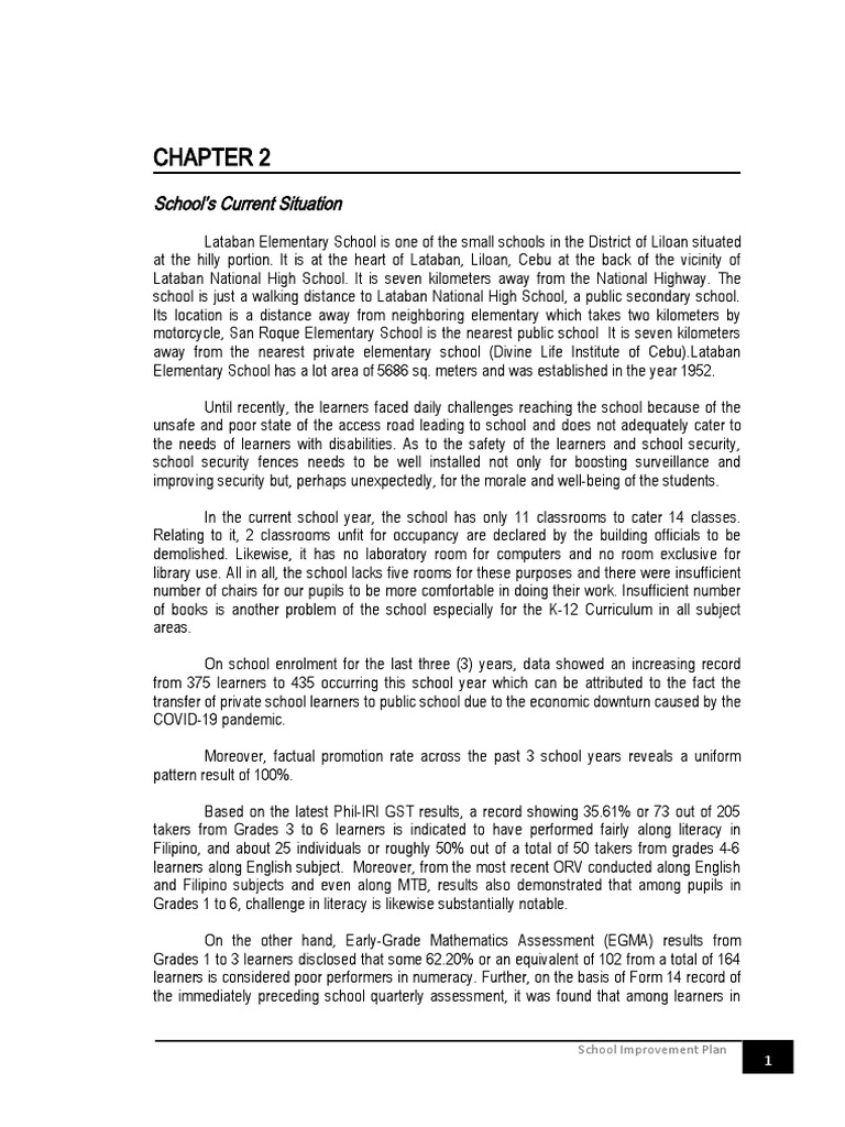 Chapter 2 E-Sip | PDF | Schools | Literacy